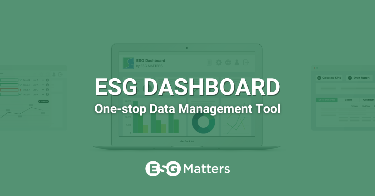 One-stop Data Management Tool | ESG Dashboard